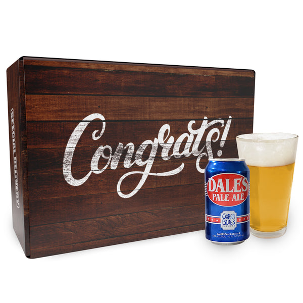 Congratulations Beer Gift Baskets - www.GiveThemBeer.com