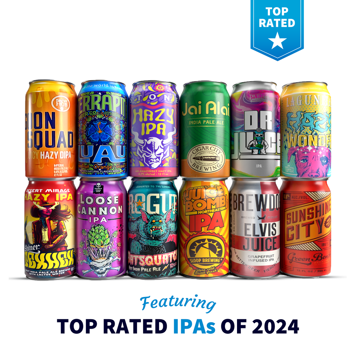 Send Best IPAs of 2024 | 24 Pack IPA Beer Gift Delivered - www ...