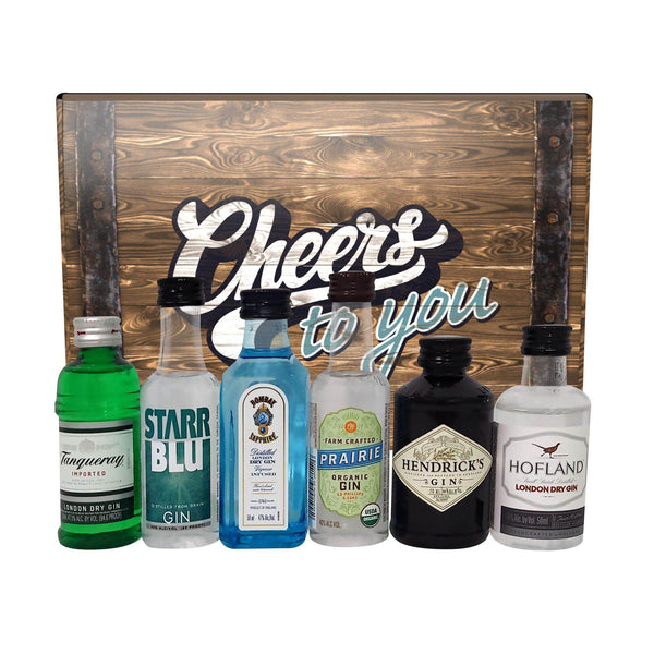 Gin Sampler Gift Set, Gin Sampler, Gin Sampler Pack - www.GiveThemBeer.com