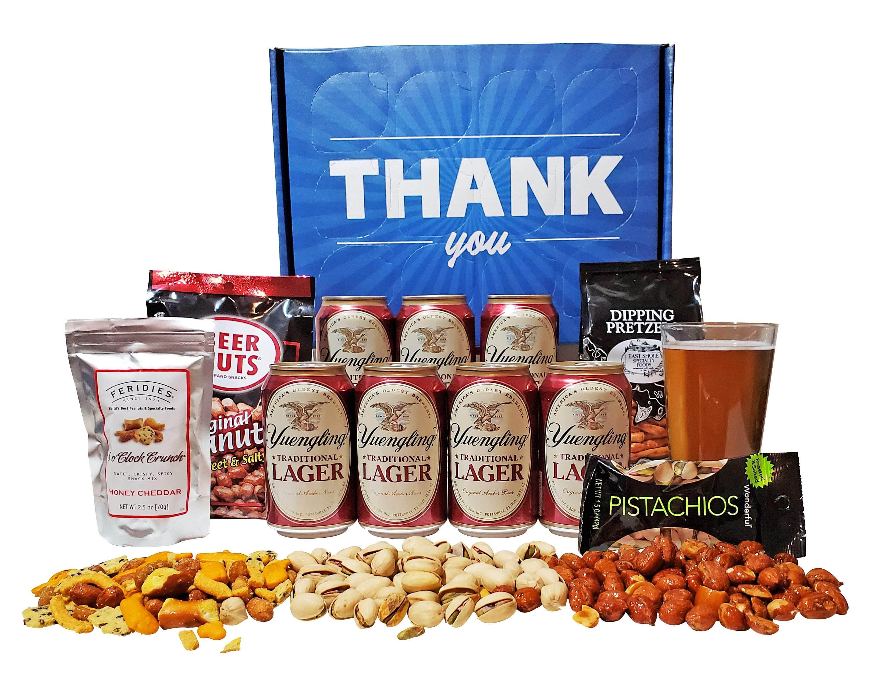 Yuengling Thank You, Beer Gift Baskets, Thank You Gifts for Men - www ...